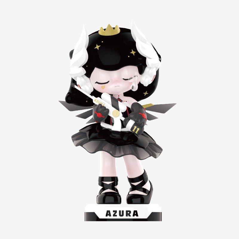Wts/wtt Popmart azura blind box black swan sniper & mouse laser warrior ...