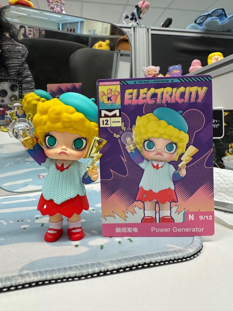 Popmart Molly My Instant Superpower - Power Generator, Hobbies & Toys ...