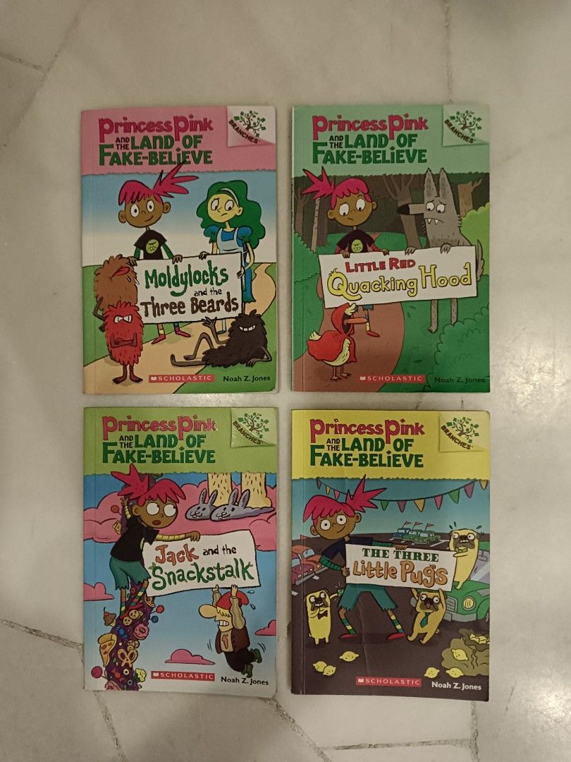 Princess Pink and the Land of Fake-Believe (4 books series), Hobbies ...