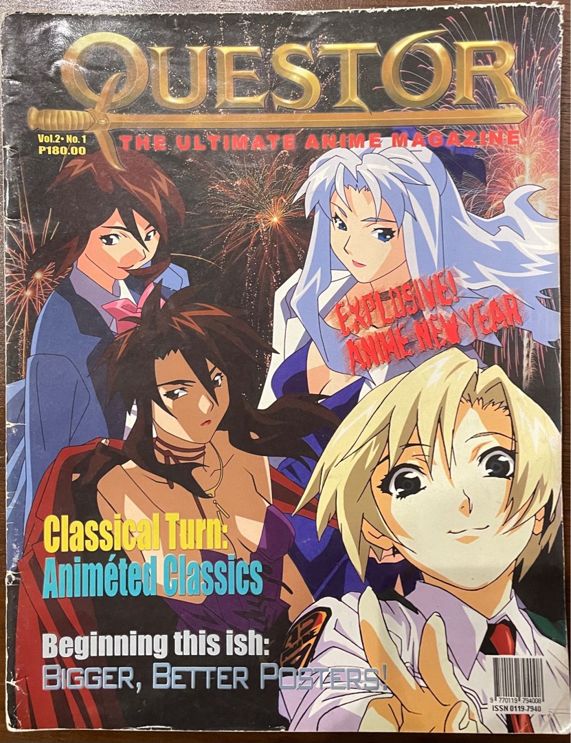QUESTOR (The Ultimate Anime Magazine), Hobbies & Toys, Books ...