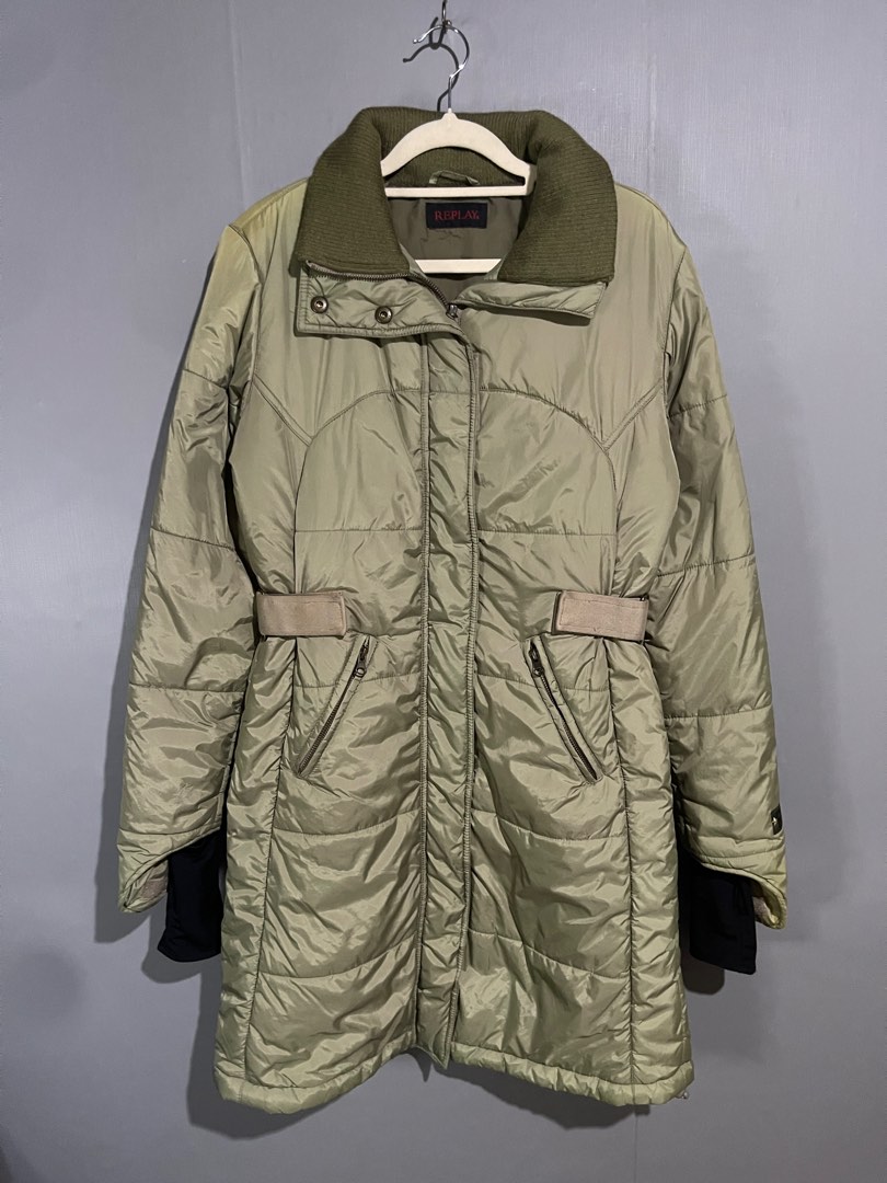 Replay Parka Puffer Jacket, Women's Fashion, Coats, Jackets and ...