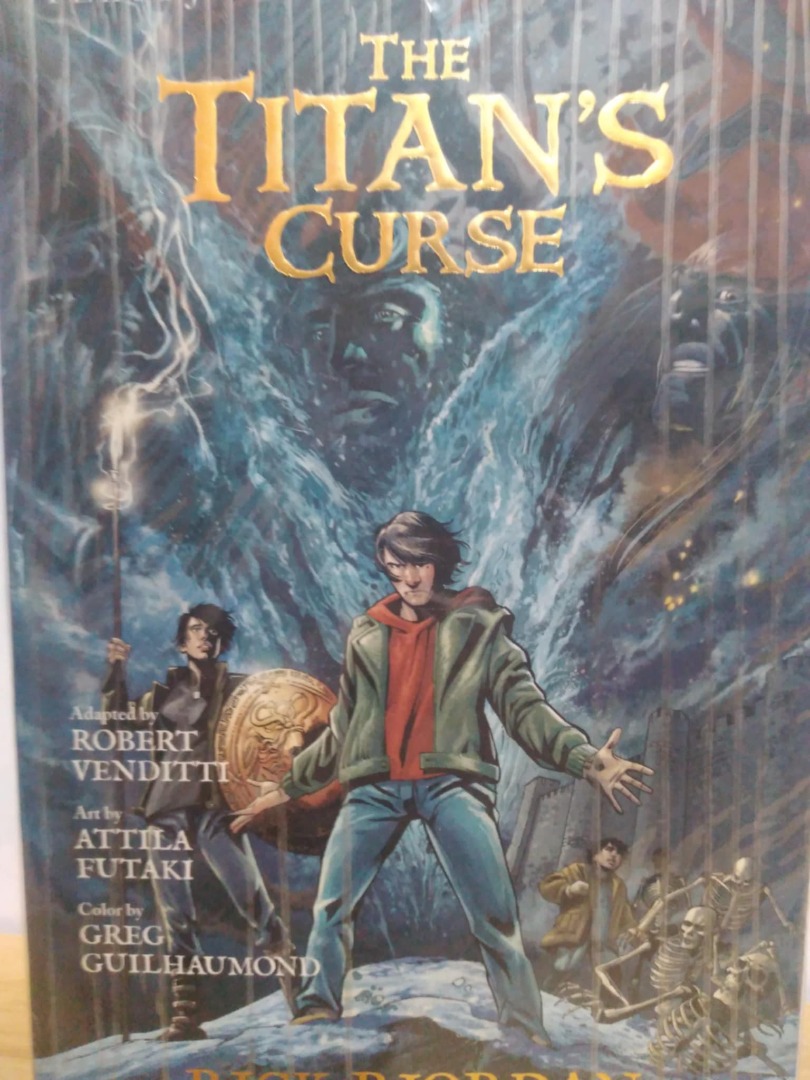 RICK RIORDAN THE TITAN'S CURSE (GRAPHIC NOVEL), Hobbies & Toys, Books ...