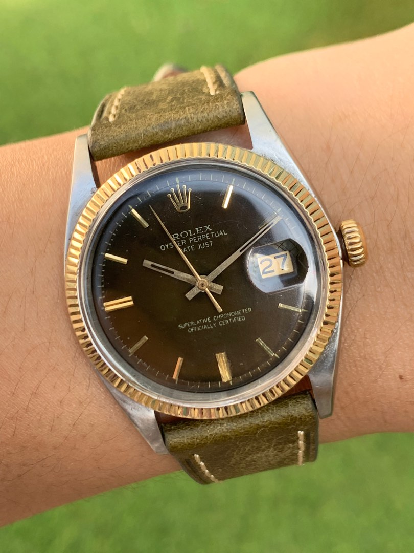 Rolex Datejust 1601 Choco Dial, Luxury, Watches on Carousell