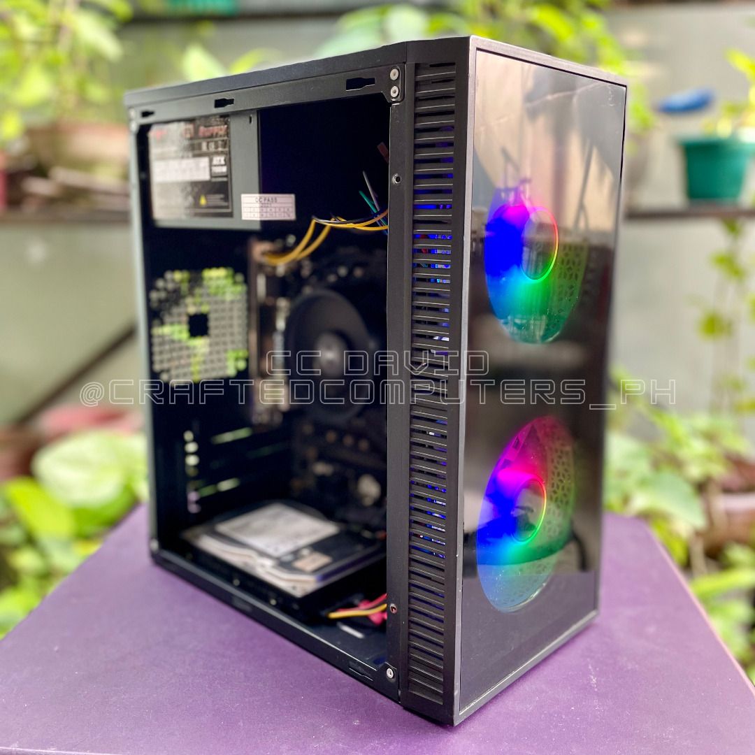 Ryzen 2200G Gaming Desktop PC Complete Set | Monitor/Keyboard/Mouse ...