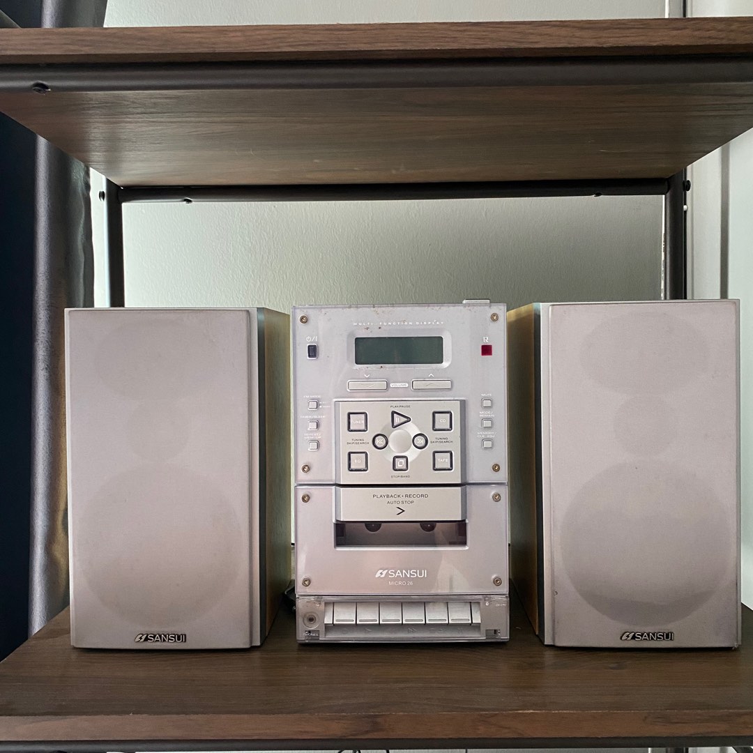 Sansui Radio CD Player, Audio, Portable Music Players on Carousell
