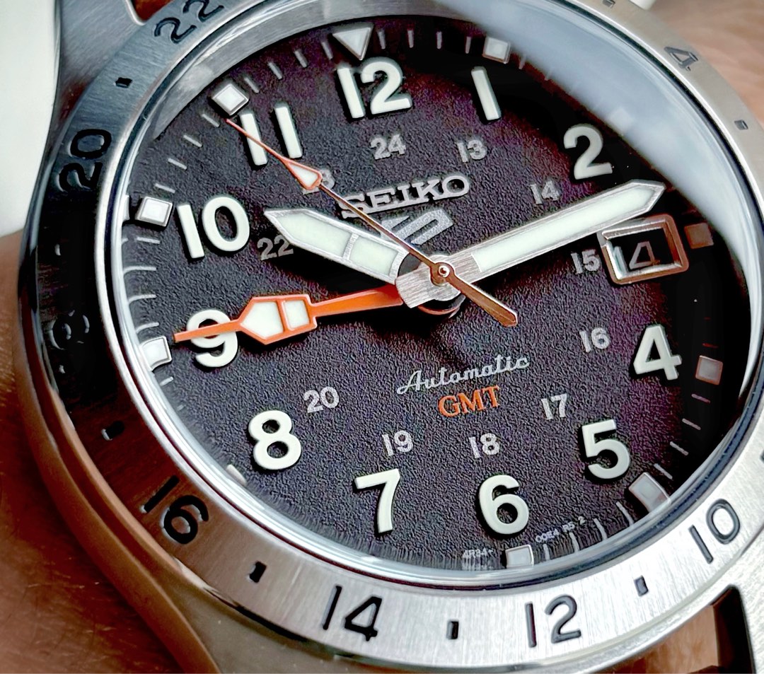 Seiko SSK023 GMT explorer, Men's Fashion, Watches & Accessories ...