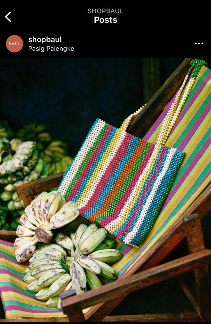 Shop Baul Bayong Wood, Women's Fashion, Bags & Wallets, Tote Bags on ...