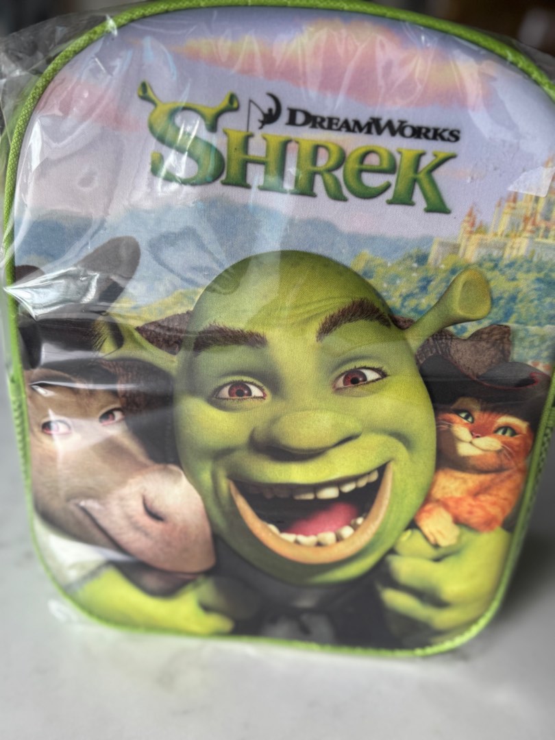 Shrek Kids Backpack set of 3 Universal Studios, Babies & Kids, Babies ...