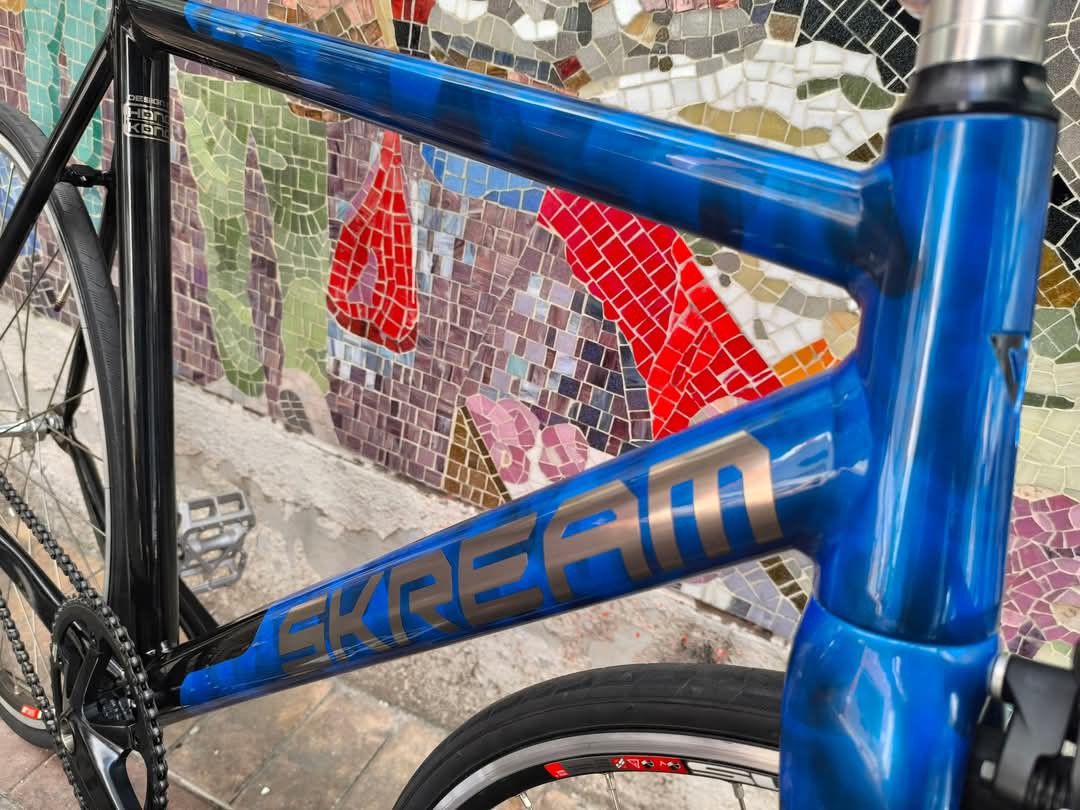 Skream Magnum24 Smokey Blue Limited Edition Framset 淨車架 #梗牙 #Fixie # ...