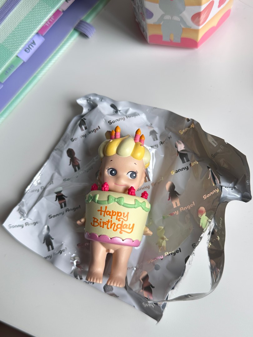 Sonny Angel Birthday Lemon Cake, Hobbies & Toys, Memorabilia ...