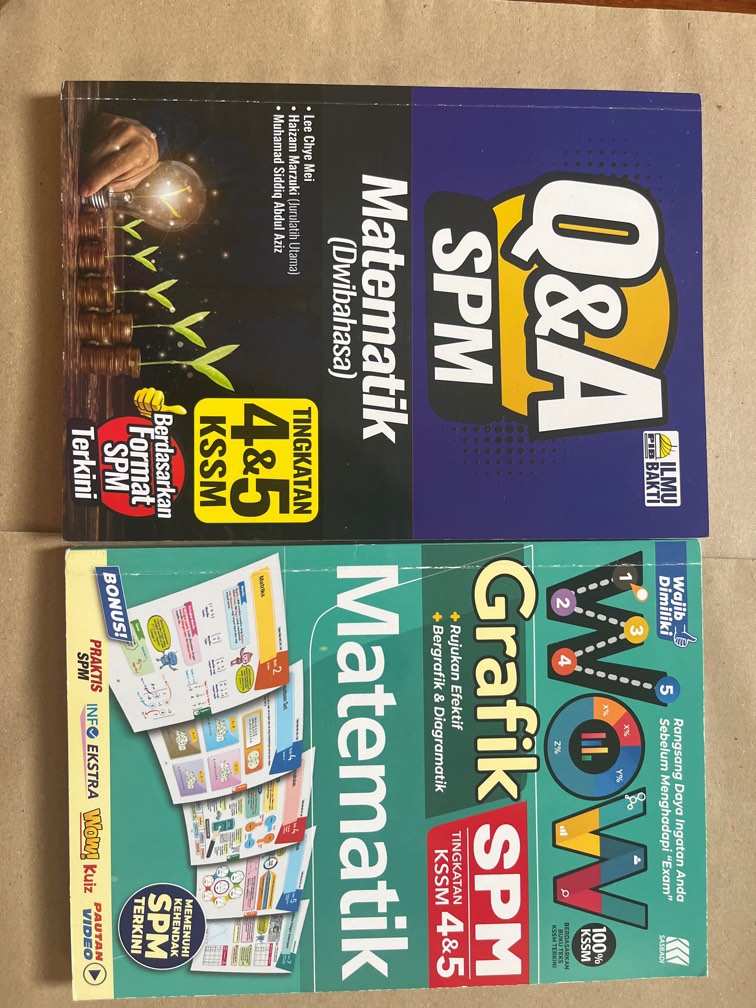 SPM MATEMATIK Q&A, Ilmu Bakti - buku rujukan matematik tingkatan 4&5 (ILMU BAKTI & SASBADI ...