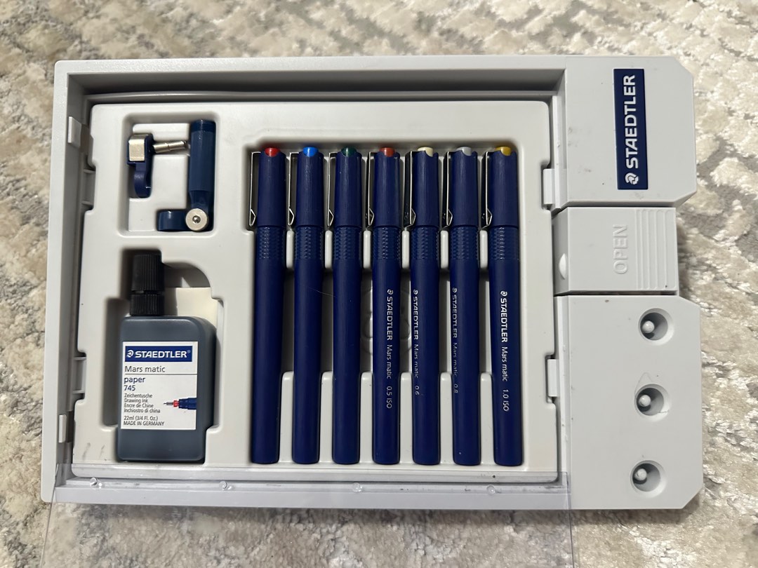 Staedler Technical Pen Set, Looking For on Carousell