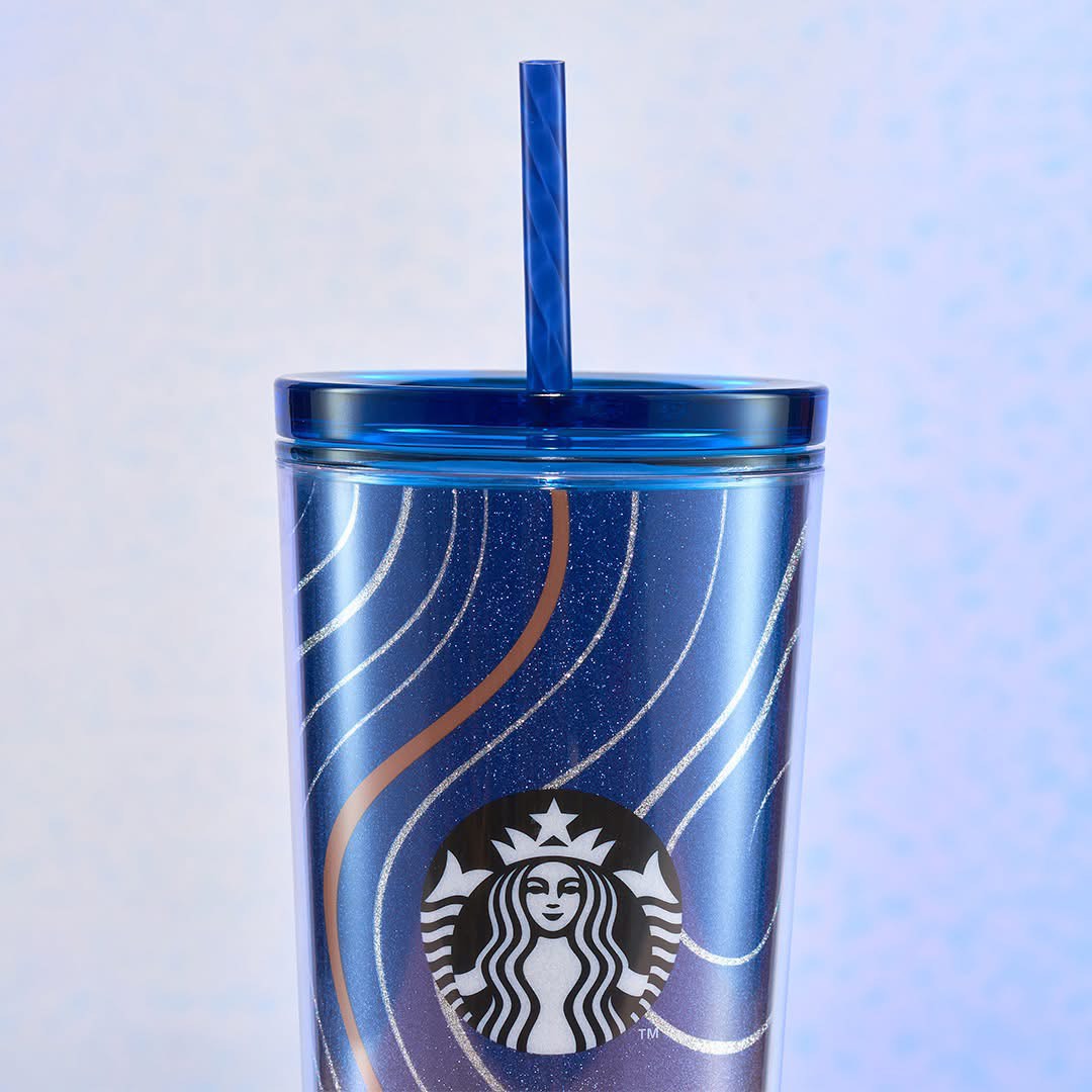 Starbucks Traditions 2025 Indigo Cold Cup, Furniture & Home Living ...