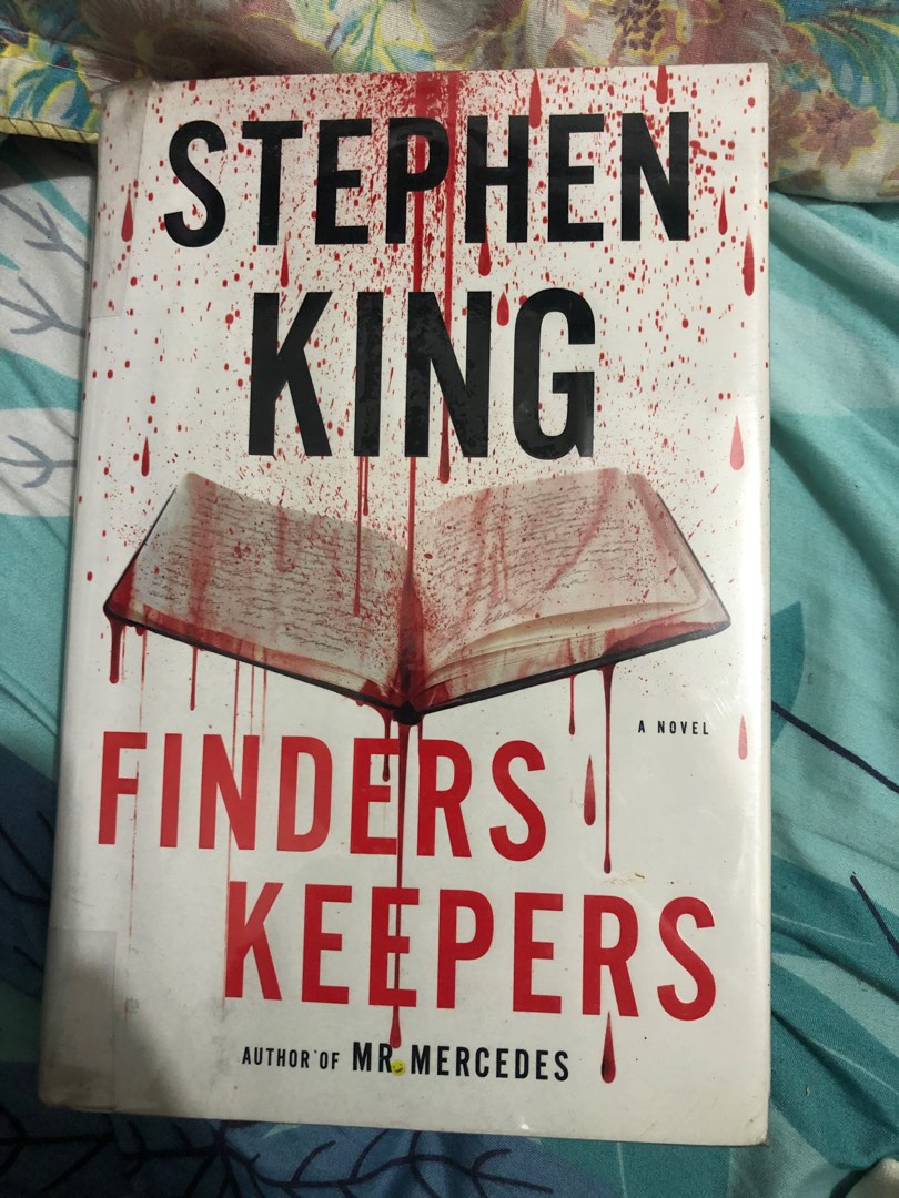 Stephen King Finders Keepers (hardbound), Hobbies & Toys, Books ...