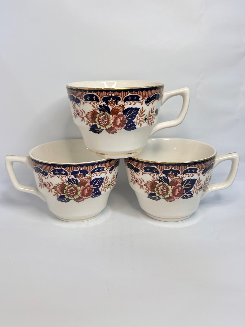 Take all Double Phoenix Nikko Japan Ceramic Cups, Furniture & Home ...