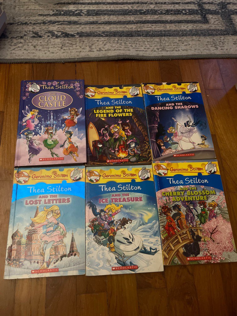 Thea Stilton storybooks (set of 6), Hobbies & Toys, Books & Magazines ...