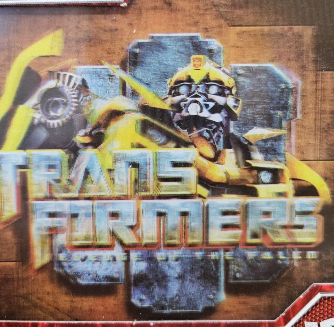 TRANSFORMERS (BUMBLEBEE VER. C) OFFICIAL LICENSED 3D LENTICULAR STICKER ...