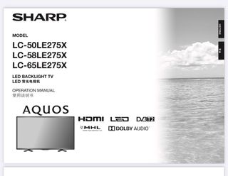 Tv Sharp Aquos 45 Inch, TV & Home Appliances, TV & Entertainment, TV on ...