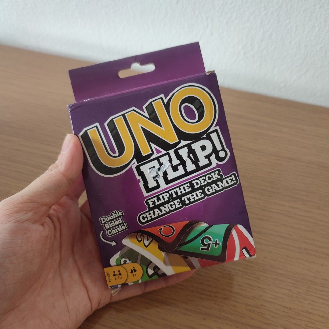 UNO CARD FLIP GAME, Hobbies & Toys, Toys & Games on Carousell