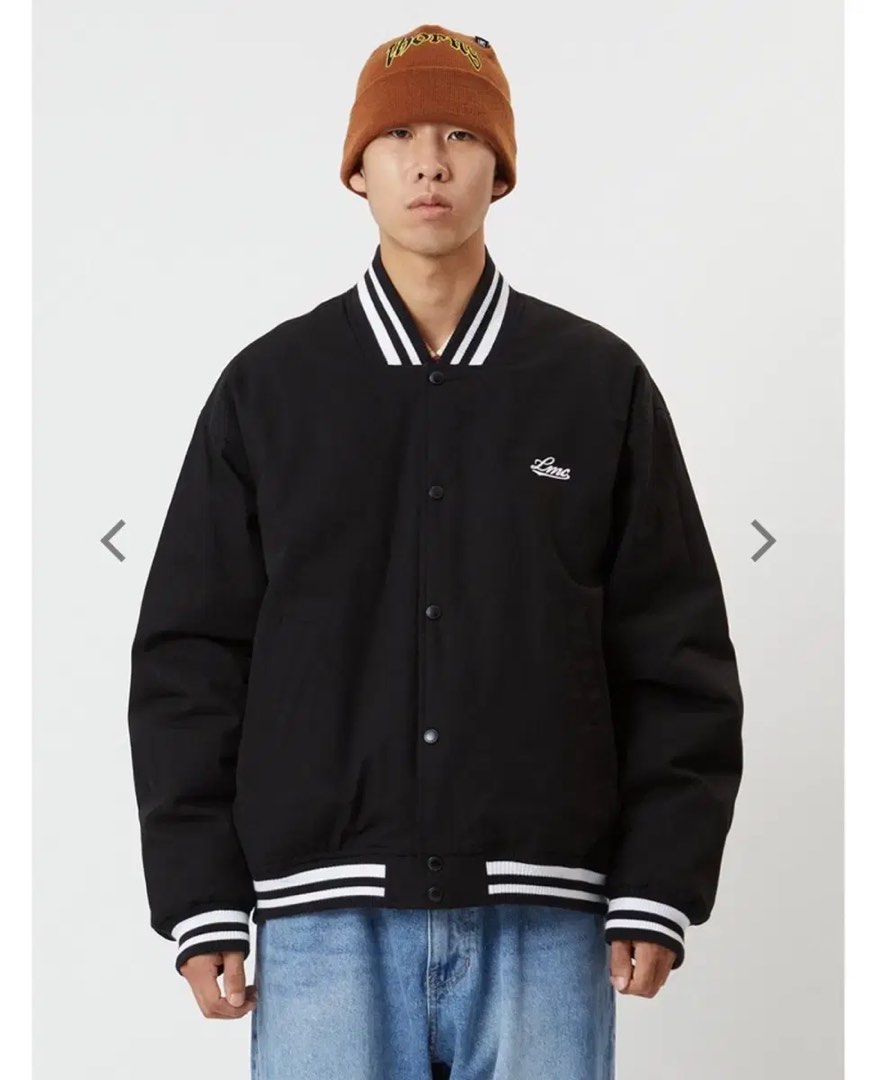 Varsity LMC ukuran L, Fesyen Pria, Pakaian , Baju Luaran di Carousell