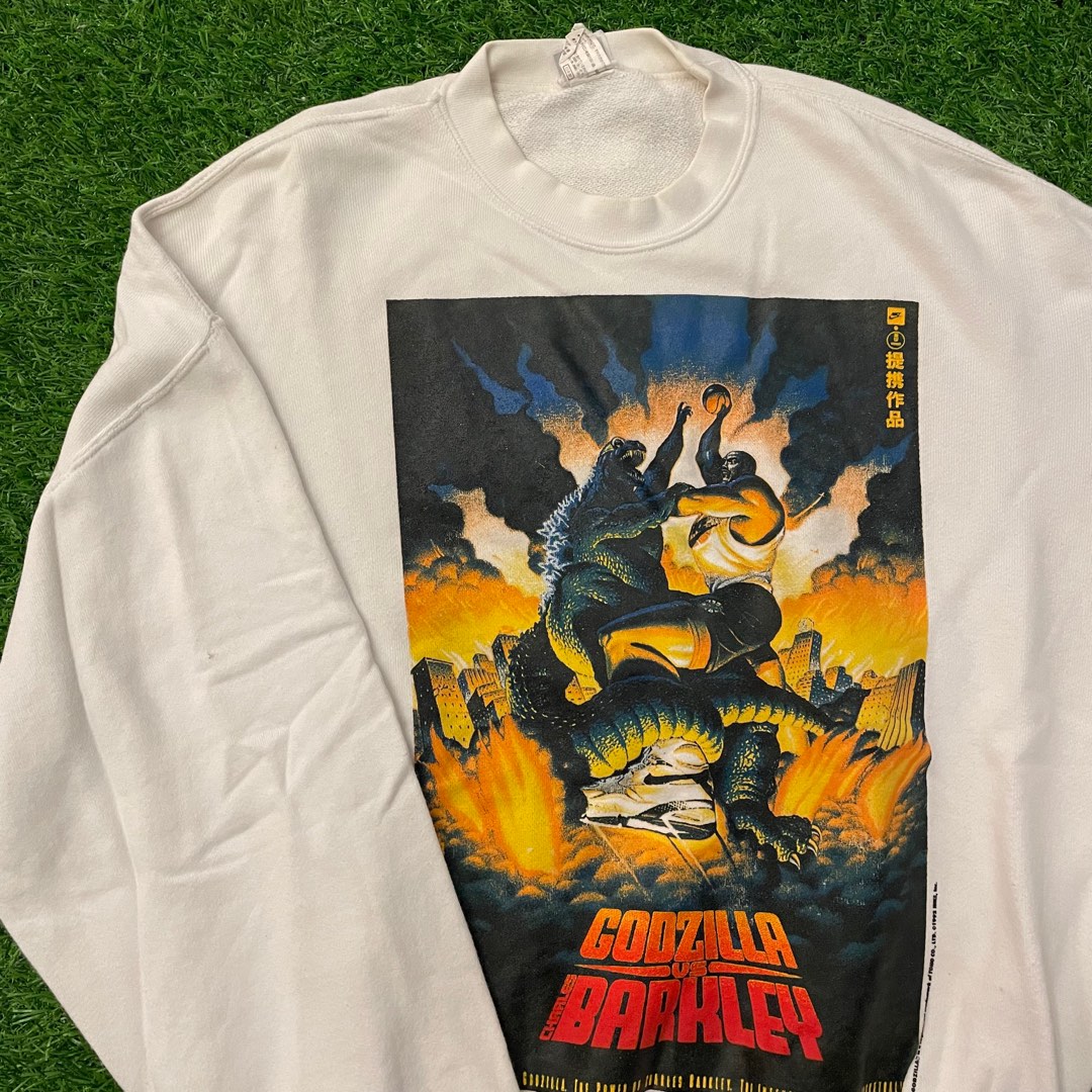 Vintage 1992 Nike Godzilla vs Charles Barkley Television Commercial ...