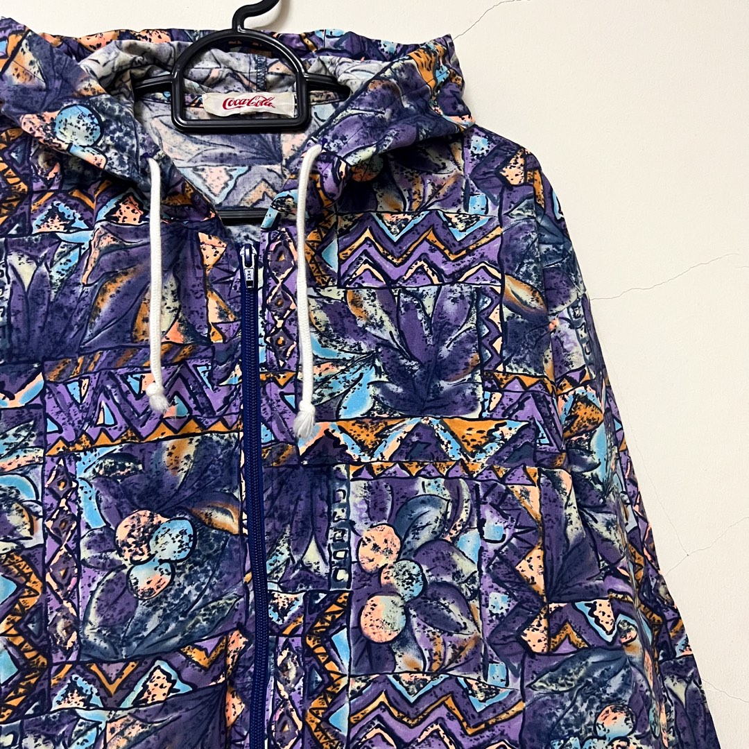 Vintage Coca Cola Full Zipper Jacket, Men's Fashion, Coats, Jackets and ...