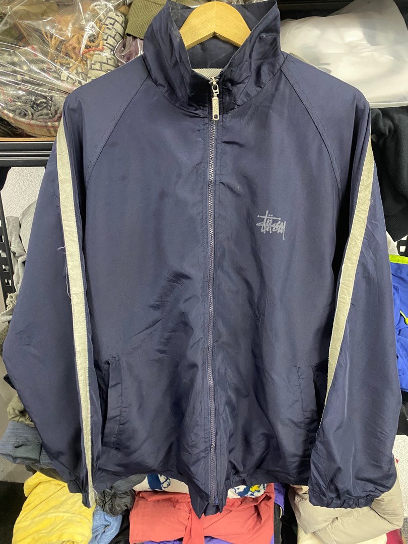 Vintage Stussy Windbreaker Jacket, Men's Fashion, Activewear on Carousell