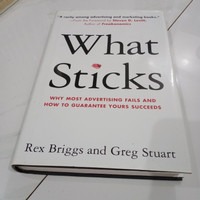 WHAT STICKS-REX BRIGGS AND GREG STUART g1, Buku & Alat Tulis, Buku di ...