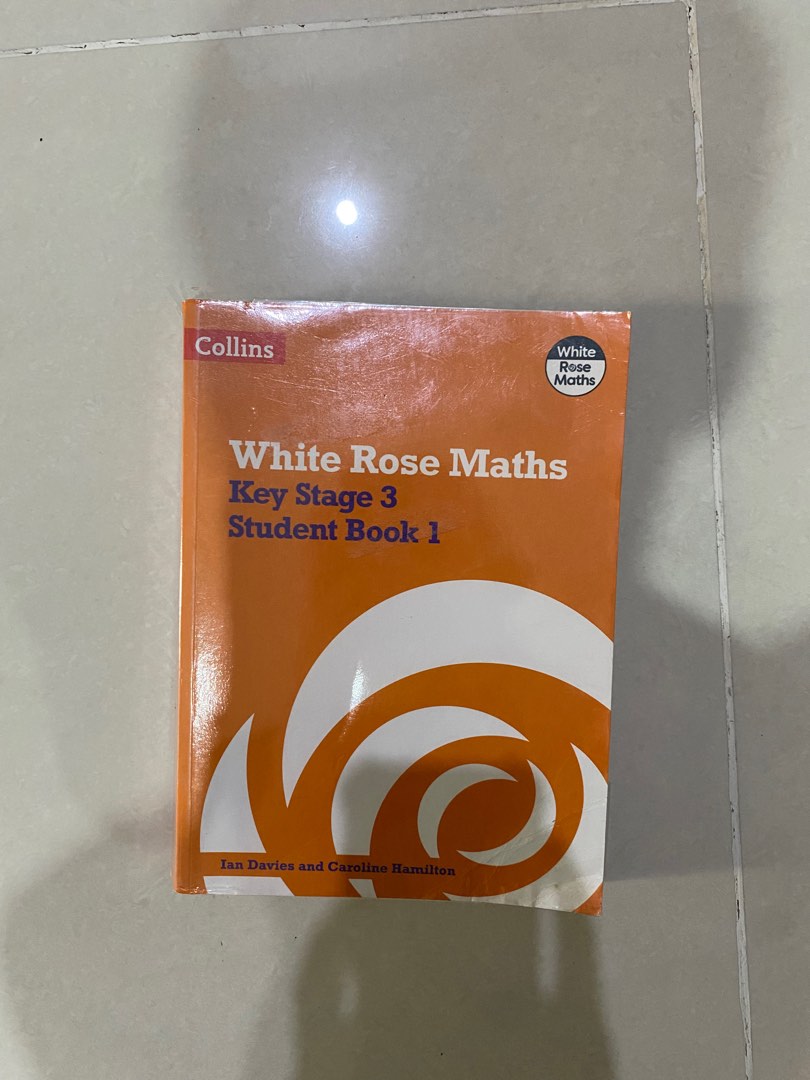 White Rose Maths Key Stage 3 Student Book 1, Hobbies & Toys, Books ...