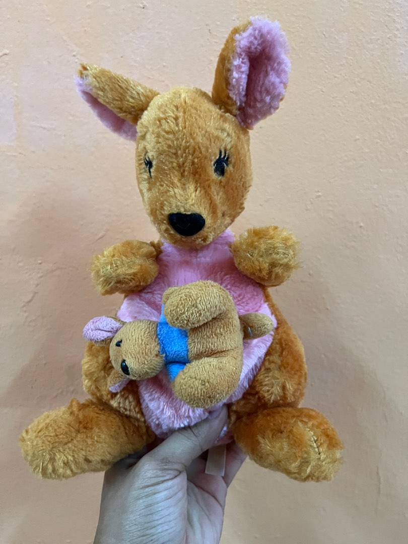 Winnie the Pooh Mrs Kanga & Little Roo Plush, Hobbies & Toys, Toys ...