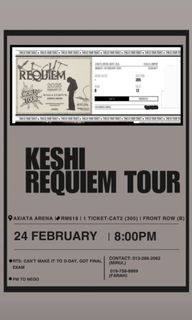 KESHI CONCERT 24/2/2025, Tickets & Vouchers, Event Tickets on Carousell