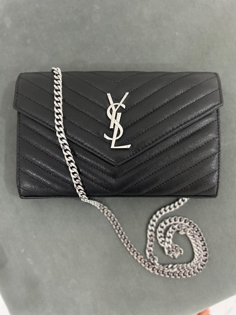 Ysl envelope woc, Luxury, Bags & Wallets on Carousell