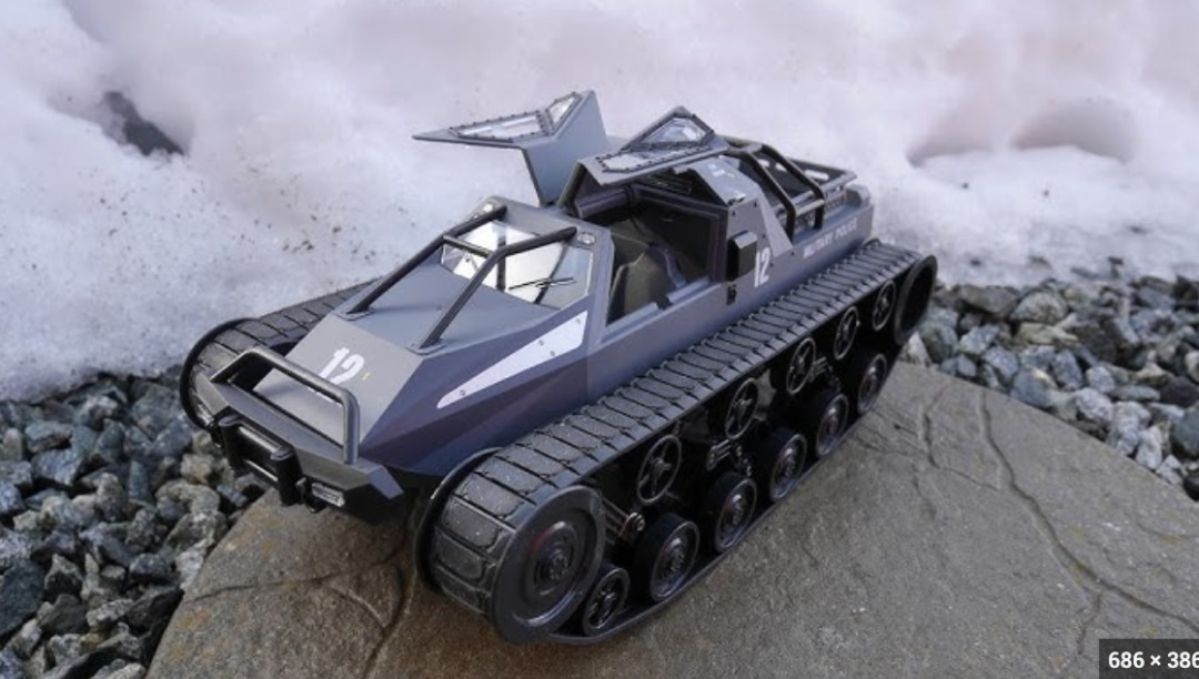 1/12 Military Police Truck Tank Display, Hobbies & Toys, Toys & Games ...