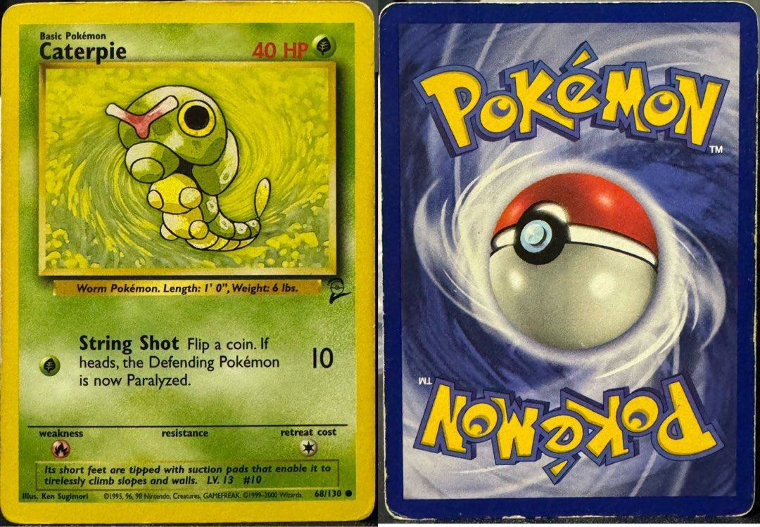 caterpie card base set