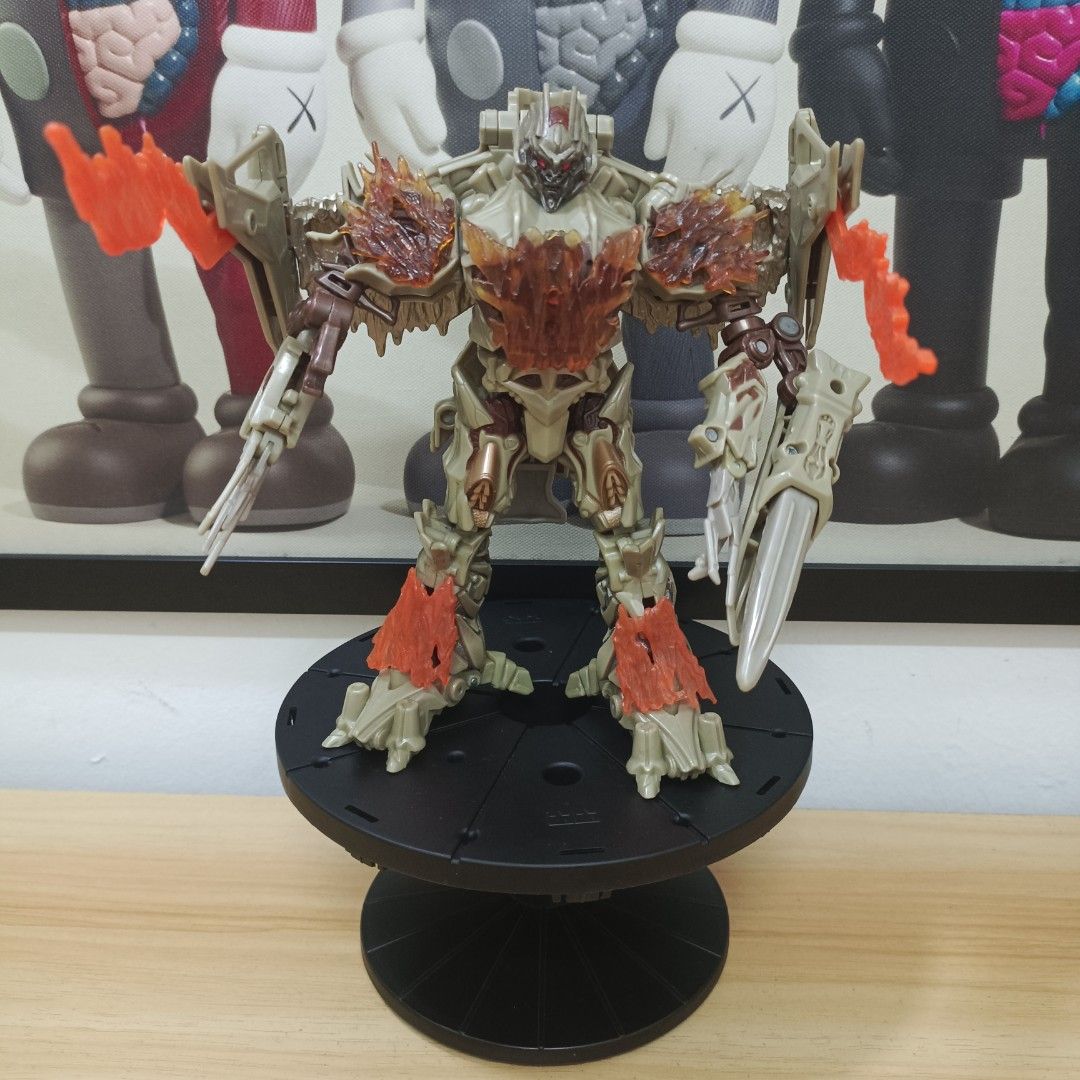 2007-2008 HASBRO TRANSFORMERS MOVIE MEGATRON BATTLE OVER MISSION CITY ...