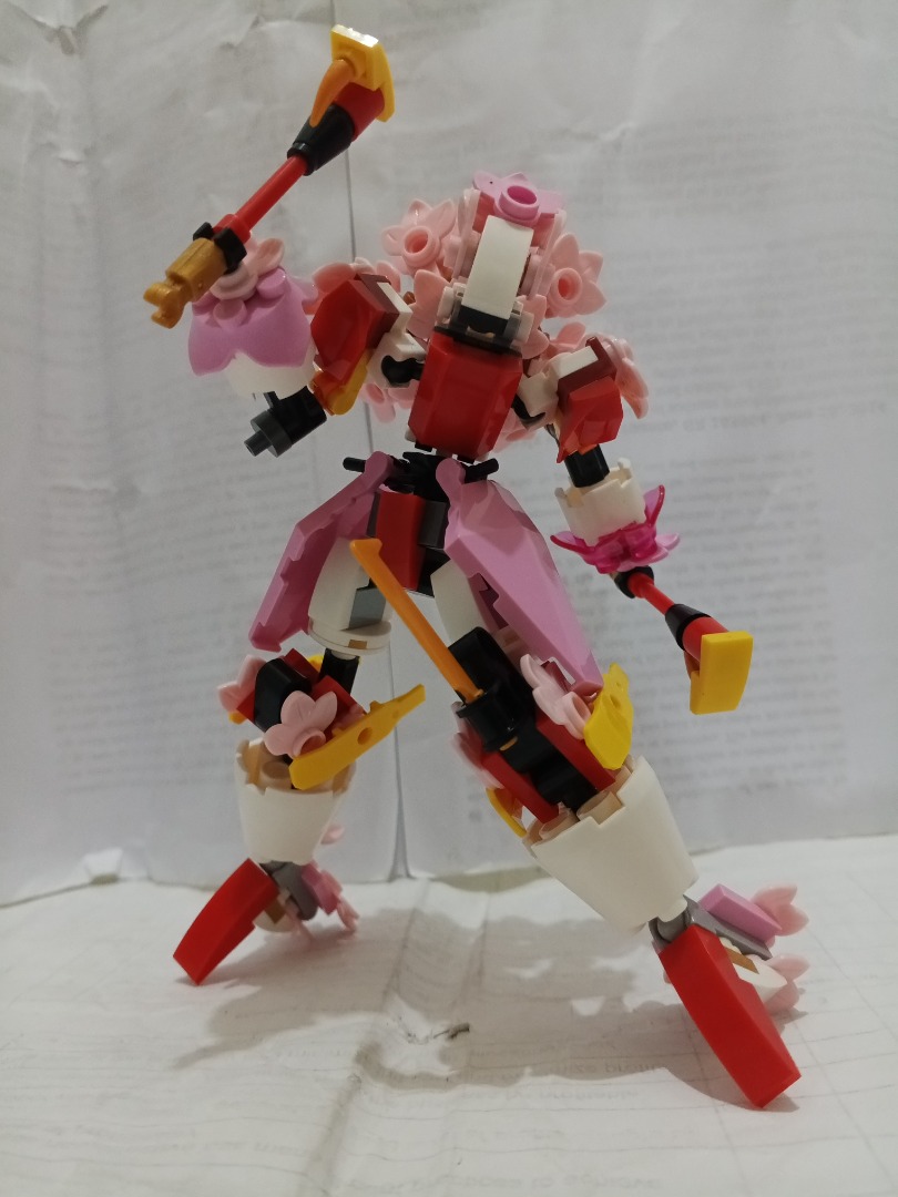 3rd Party Lego MOC Sakura Mech Girl, Hobbies & Toys, Toys & Games on ...