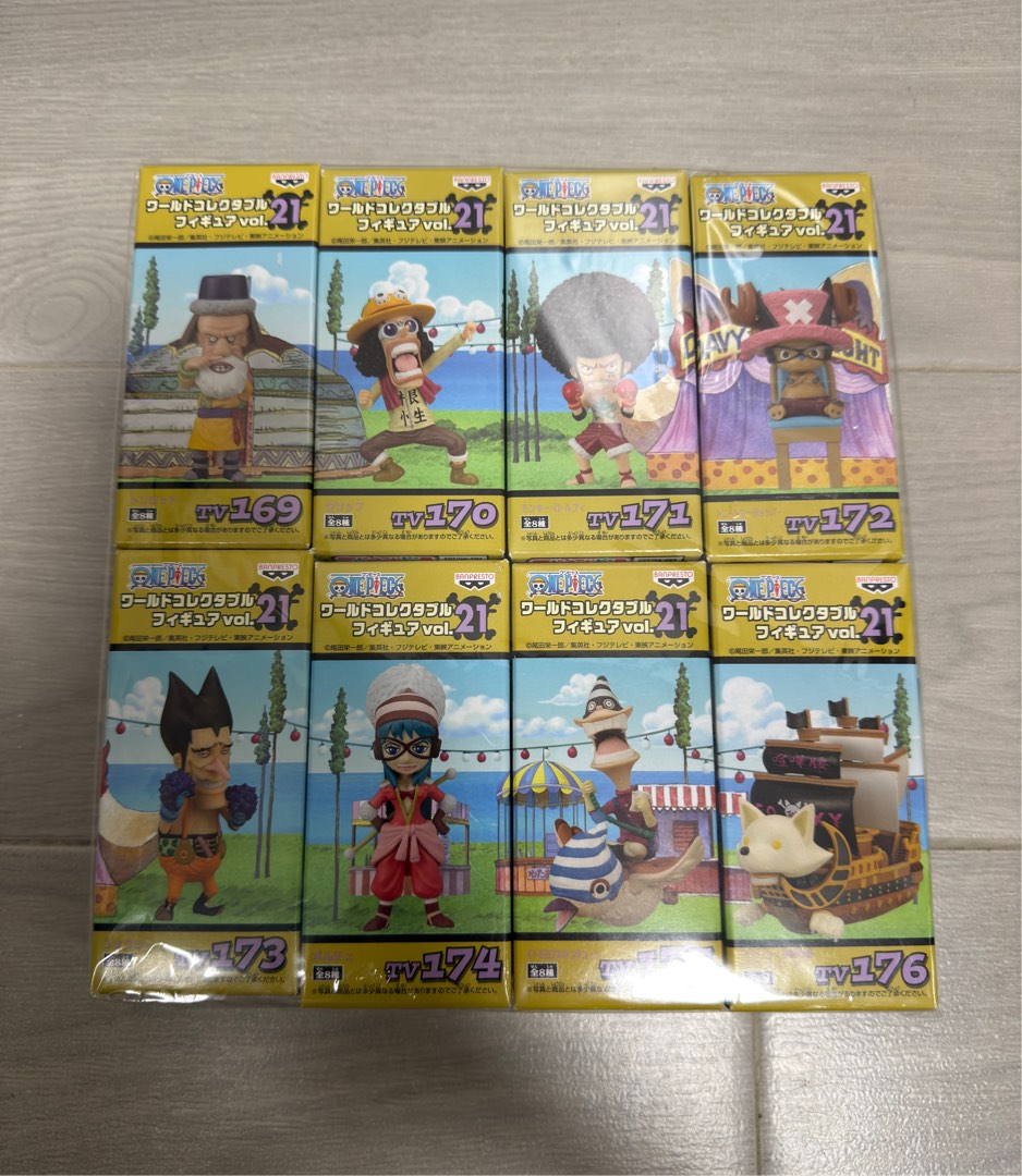 全新 日版 海賊王 one piece WCF vol 21, 興趣及遊戲, 玩具 & 遊戲類 - Carousell