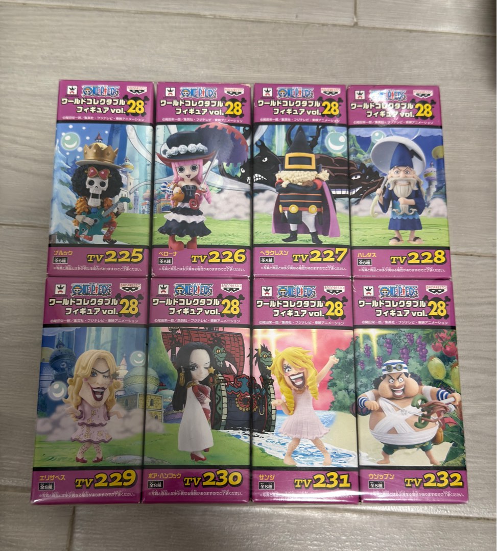 全新 日版 海賊王 one piece WCF vol 28, 興趣及遊戲, 玩具 & 遊戲類 - Carousell