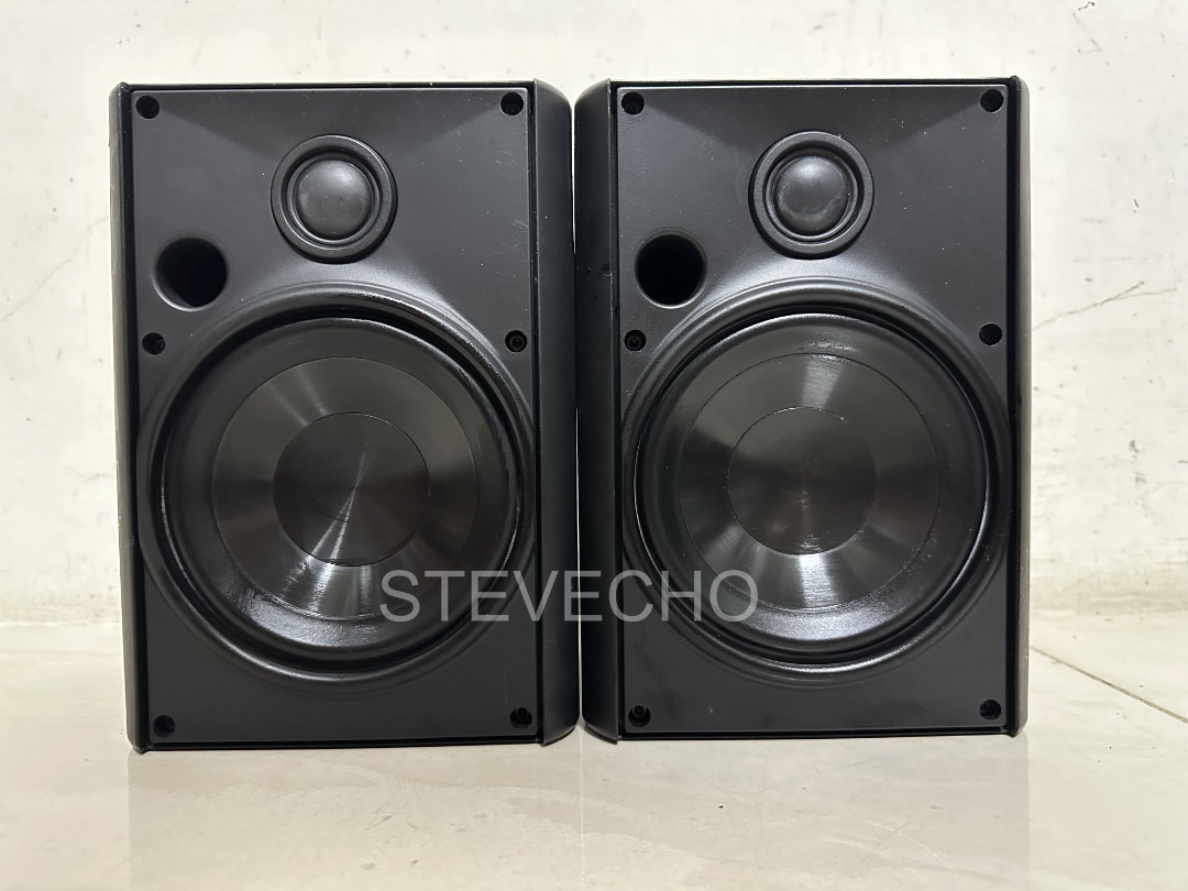 美國 Proficient Audio AW525BLK 懸吊喇叭 環繞喇叭 小鋼炮喇叭 戶外喇叭 含吊架, 耳機及錄音音訊設備 ...