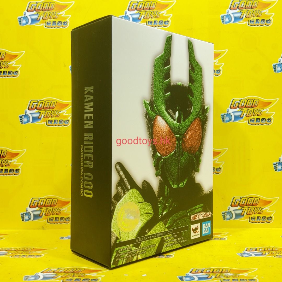 中古已開封 BANDAI 魂商店限定 SHF 真骨雕 KAMEN RIDER OOO GATAKIRIBA COMBO 幪面超人 鍬螳蝗 ...