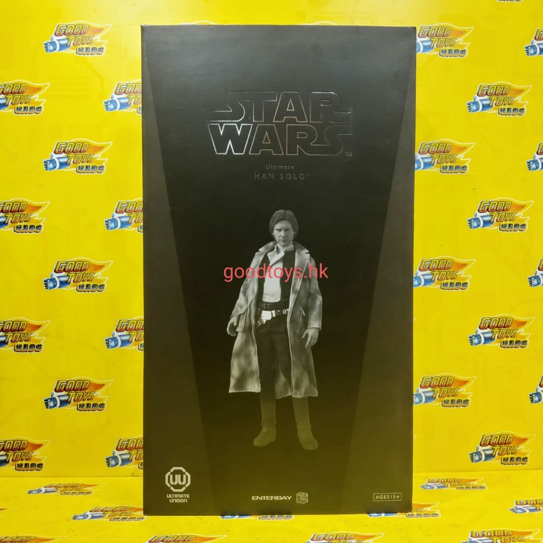 中古已開封 MEDICOM 1/6 12吋 RAH STAR WARS ULTIMATE HAN SOLO 韓·索羅, 興趣及遊戲, 玩具 ...