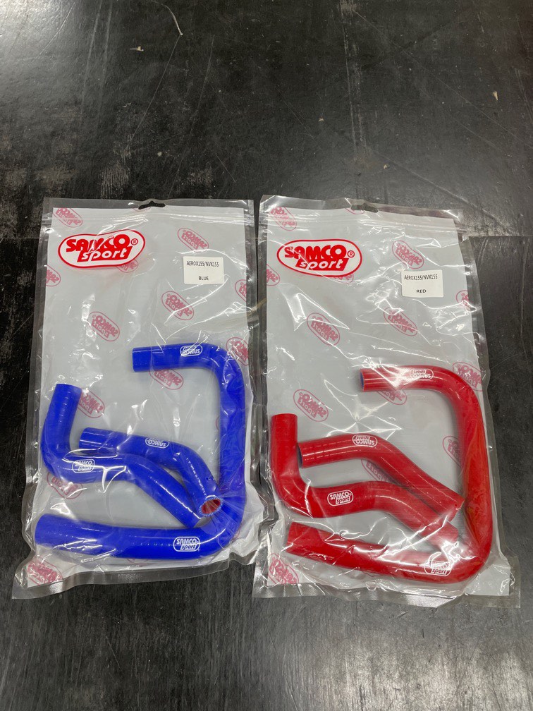 Aerox 155 Samco Coolant hose, Motorcycles, Motorcycle Accessories on ...