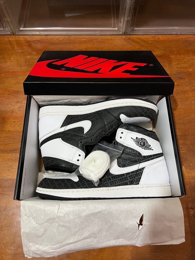 AIR JORDAN 1 RETRO HIGH RE2PECT (DEREK JETER), Men's Fashion, Footwear ...
