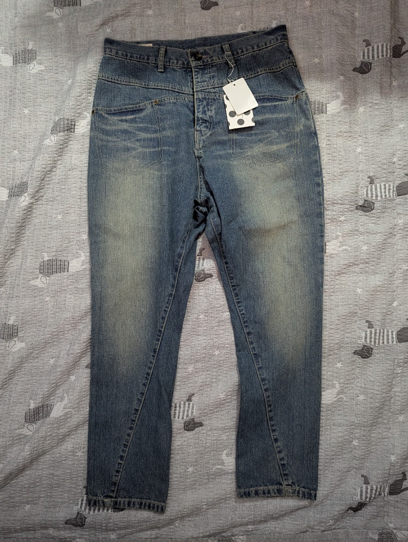 Antiqua Japan Denim Saluel Indigo Pants 30-32, Men's Fashion, Bottoms ...
