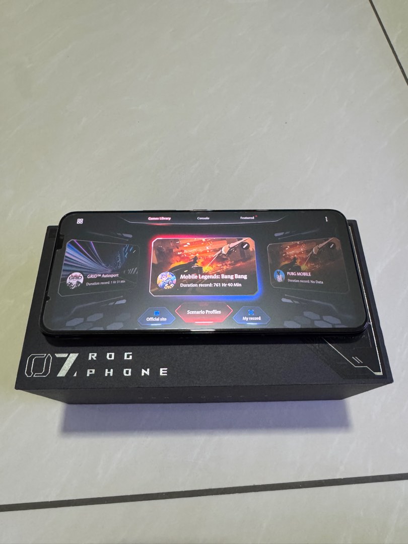 Asus ROG Phone 7 Storm White 256GB, Mobile Phones & Gadgets, Mobile ...