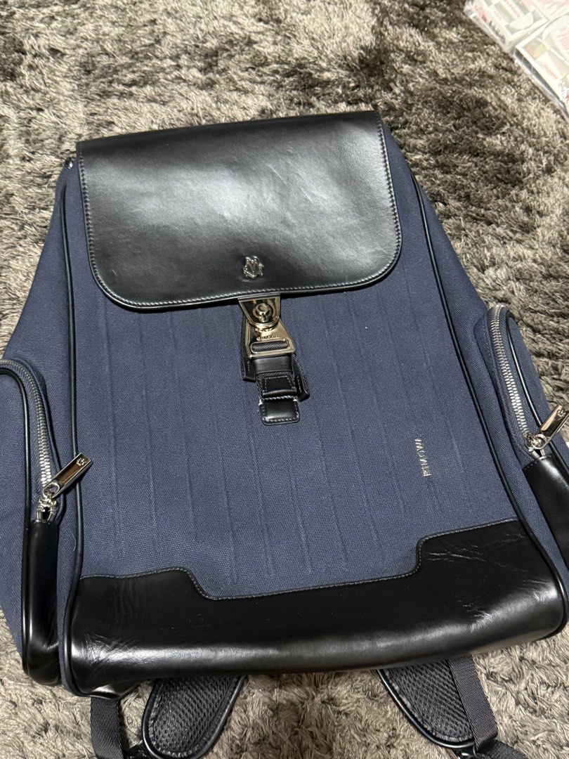 Authentic Rimowa Navy Rare backpack, Luxury, Bags & Wallets on Carousell