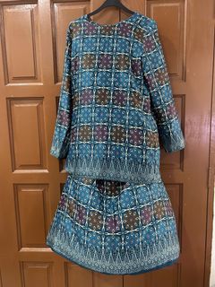 Baju Kurung Moden Kain ropol, Women's Fashion, Muslimah Fashion, Baju ...