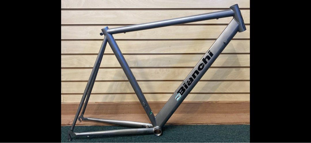 Bianchi Ti Megatube Titanium Road Bike 55cm CTT size (comparable to ...