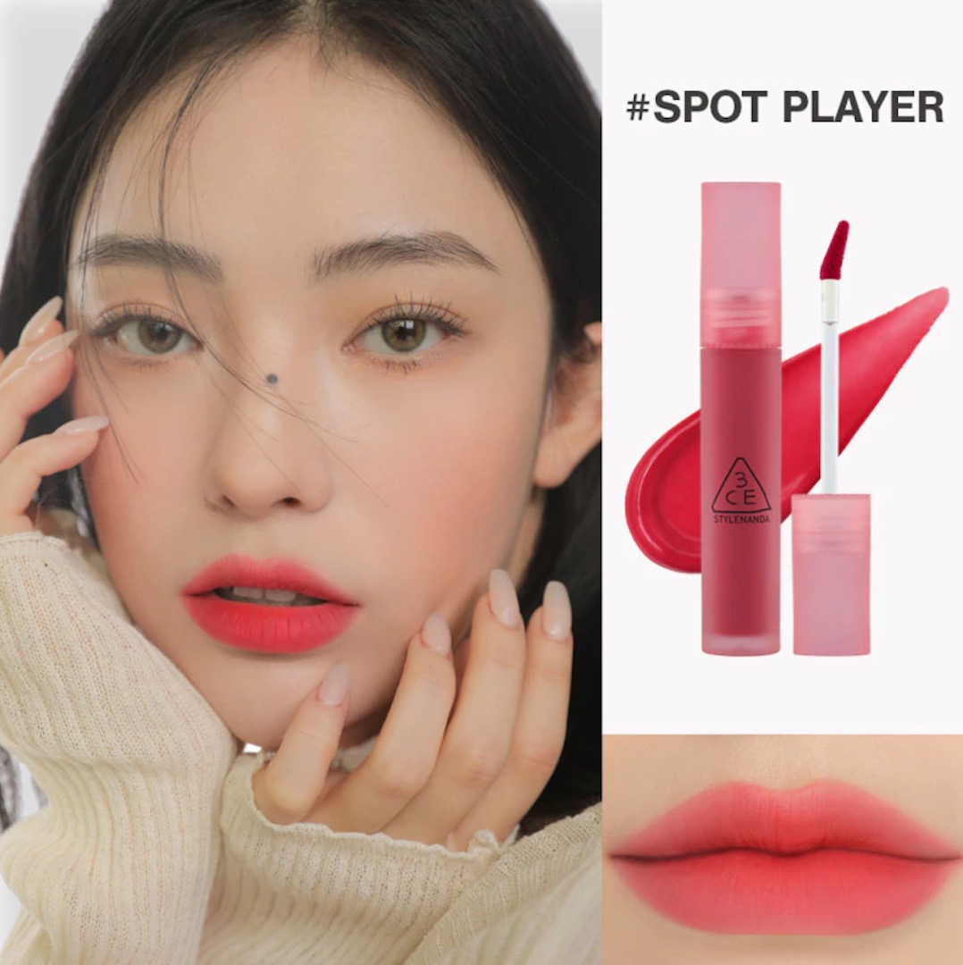 BNIB Authentic 3CE Blur Water Lip Tint (Spot Player), Beauty & Personal Care, Face, Makeup ...