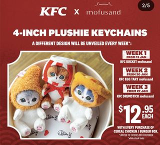 Preorder for kfc mofusand 8 inch plush, Hobbies & Toys, Toys & Games on ...
